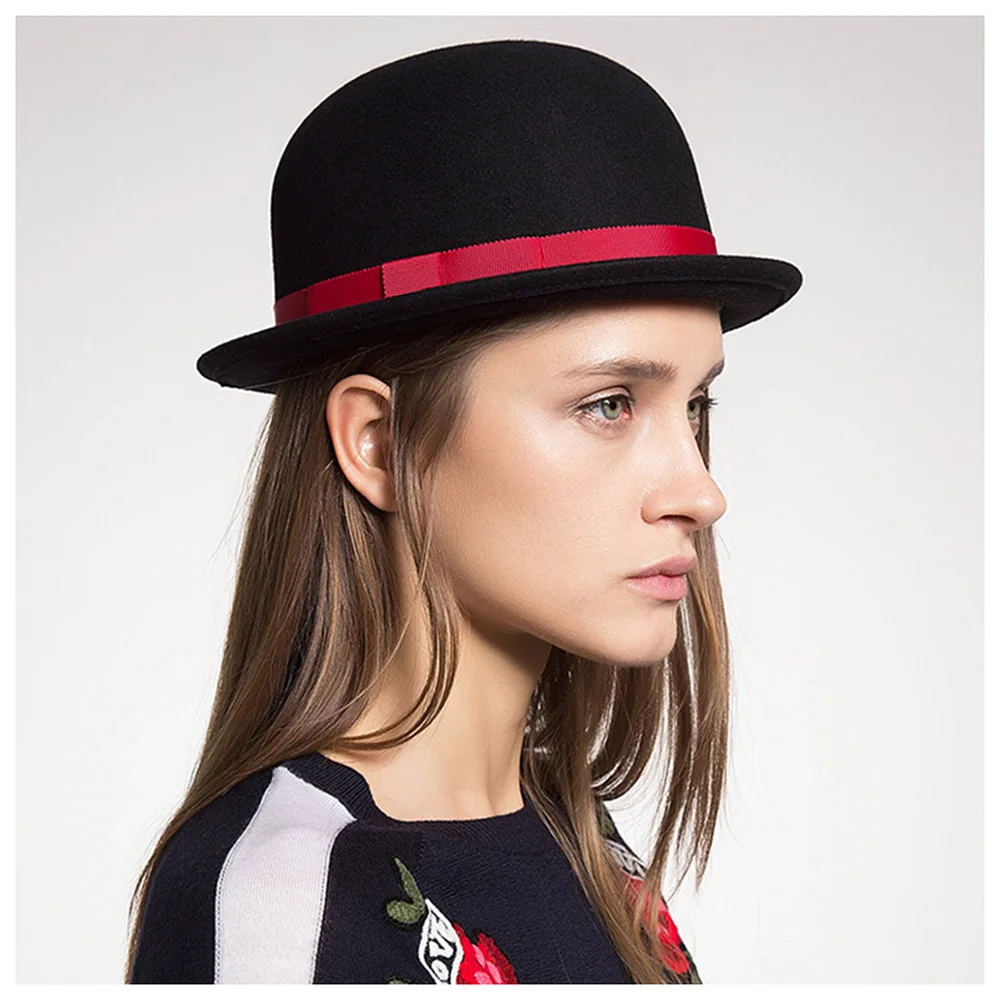 Black Bowler Hat Women