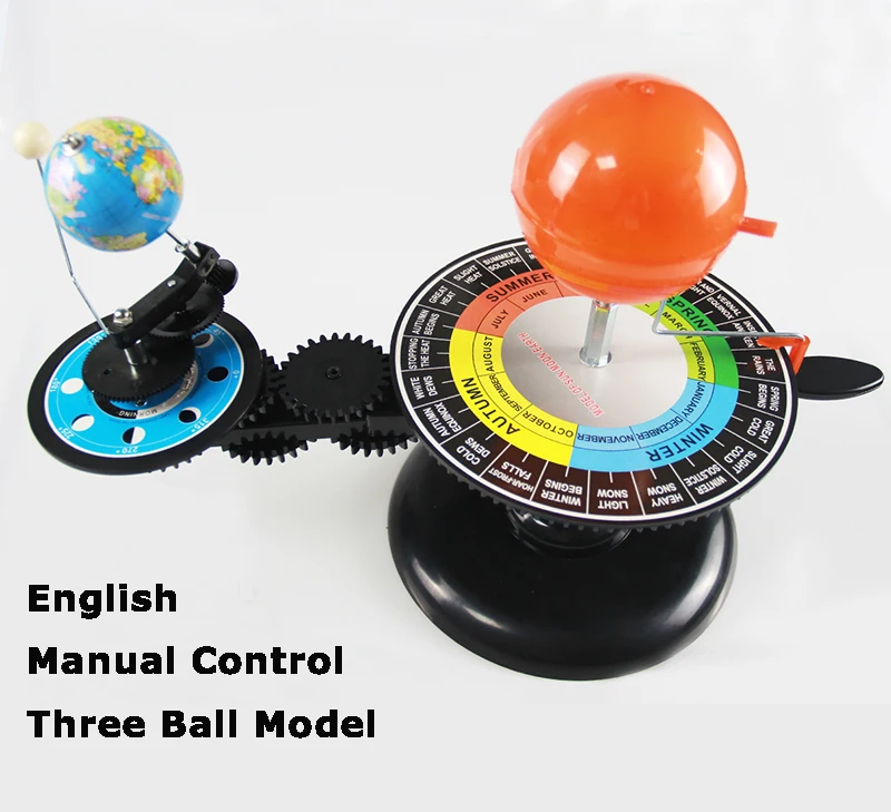 Solar System Globes Sun Earth Moon Orbital Planetarium Model Teaching ...