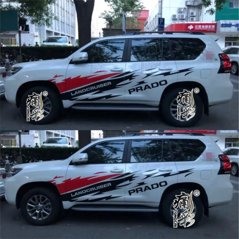 Car Stickers For Toyota Land Cruiser Prado 2010-2021 Suv Exterior ...