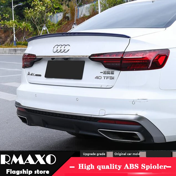 For Audi A4 B8 B9 Spoiler 2017-2021 Audi A4 B9 Zs-sk Spoiler Abs ...