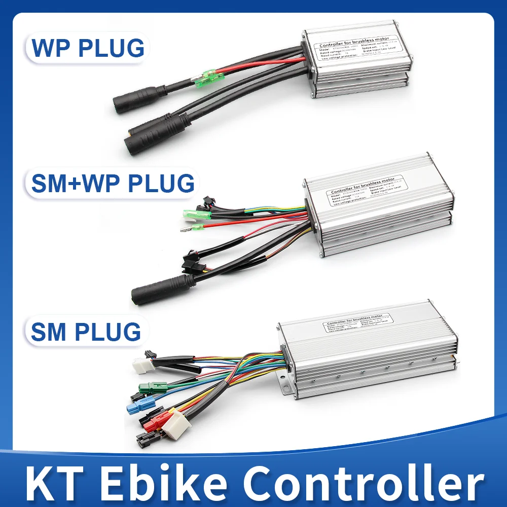 KT Ebike Controller 36V/48V 250W 350W 500W 750W 1000W Waterproof ...