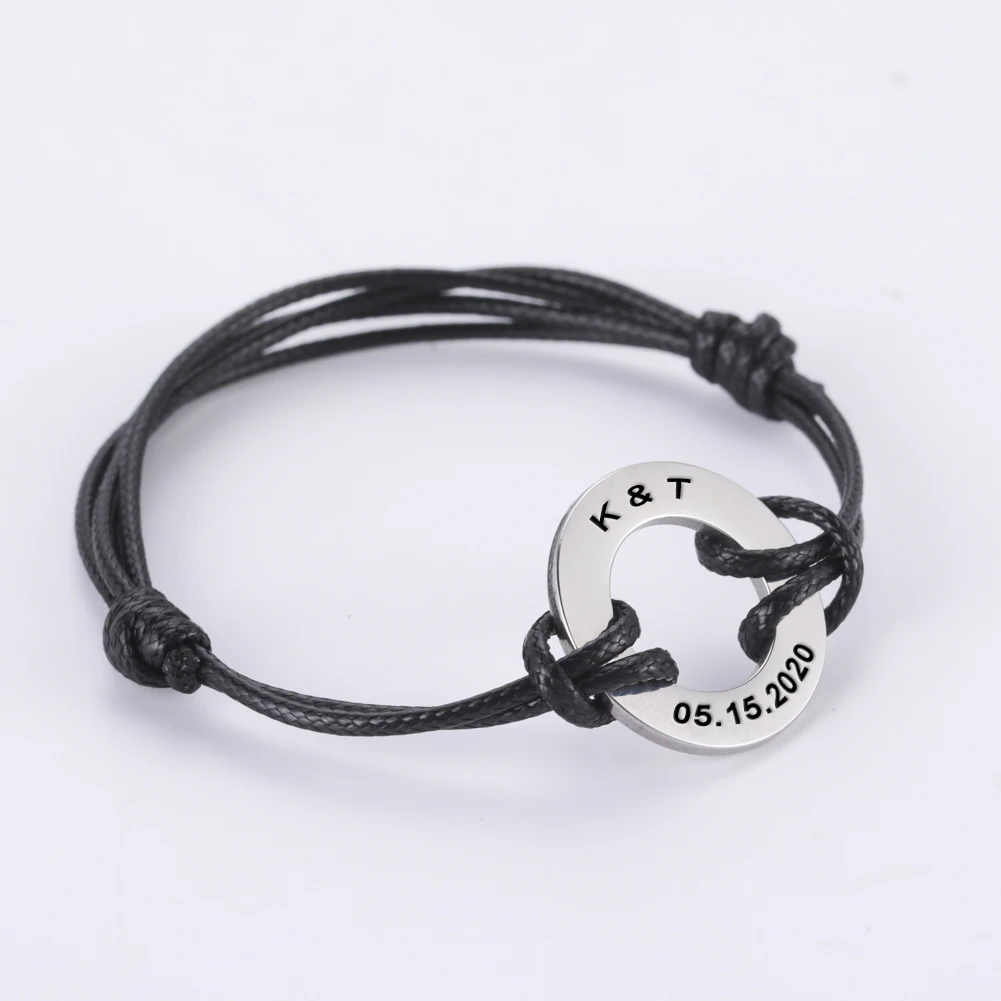 Bracelet pour Couple Personnalisé - Bracelet-Couple.fr