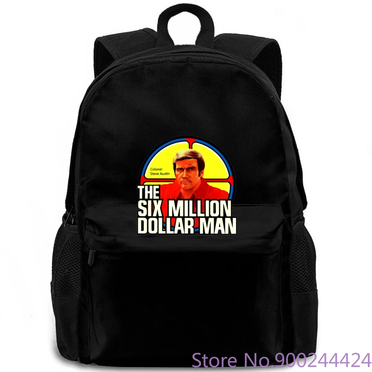 Six-Million-Dollar-Man-Retro-Steve-Austin-Bionic-Man-TV-Fan-Youth-Round ...
