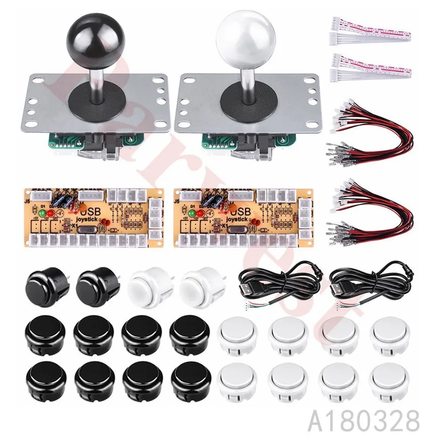 Arcade Game Buttons Controller Kit With Arcade Usb Encoder Board For ...