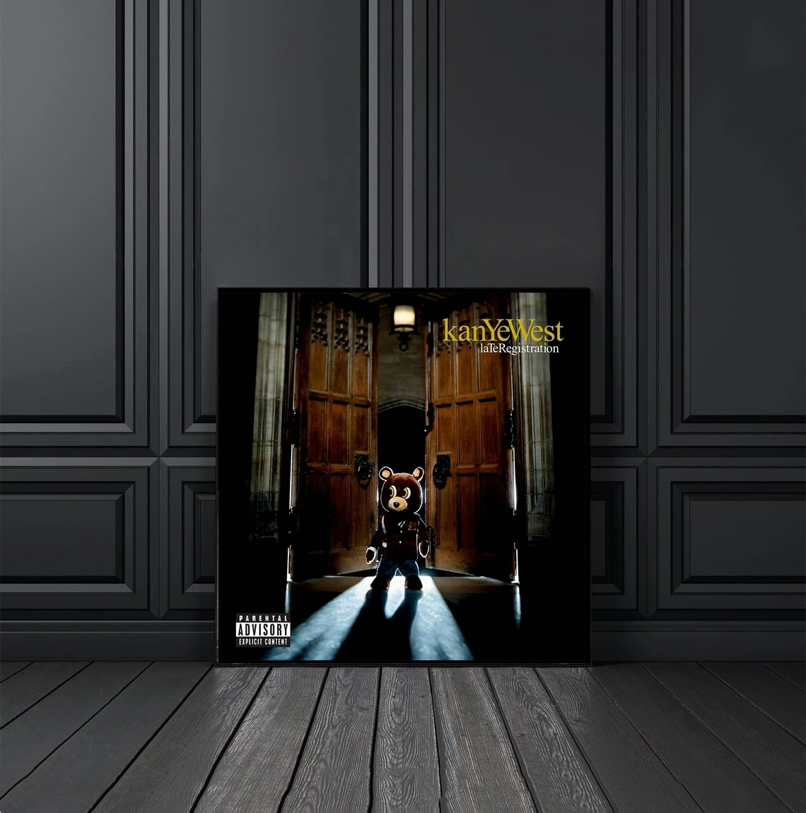 Kanye West Album Cover Late Registration