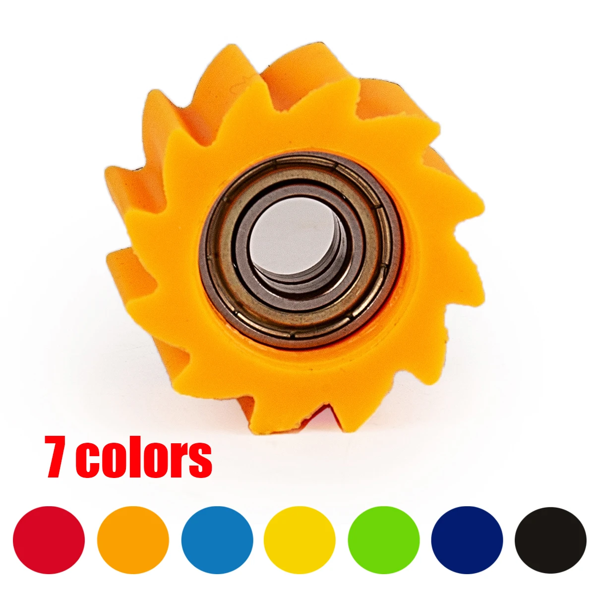 8mm 10mm Motorcycle Chain Roller Tensioner Pulley Wheel Guide for Honda ...