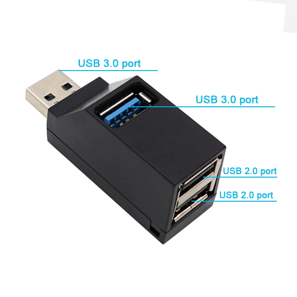 Adaptador-de-hub-usb-3-0-extensor-mini-divisor-com-3-portas-de-alta ...