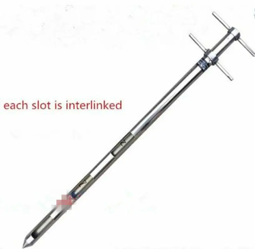 Two Handle Type Stainless Steel Powder Sampler Sampling Probe Granule ...