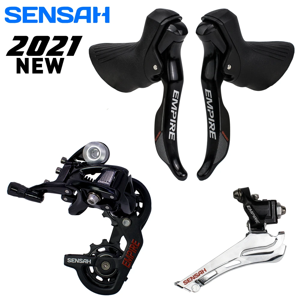 SENSAH EMPIRE 2x11 Speed, 22s Road Groupset, Shifter + Rear Derailleurs ...