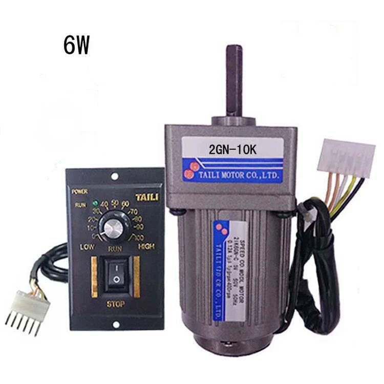6W-speed-regulating-motor-AC220V-gear-reduction-motor-2IK6RGN-C-speed ...