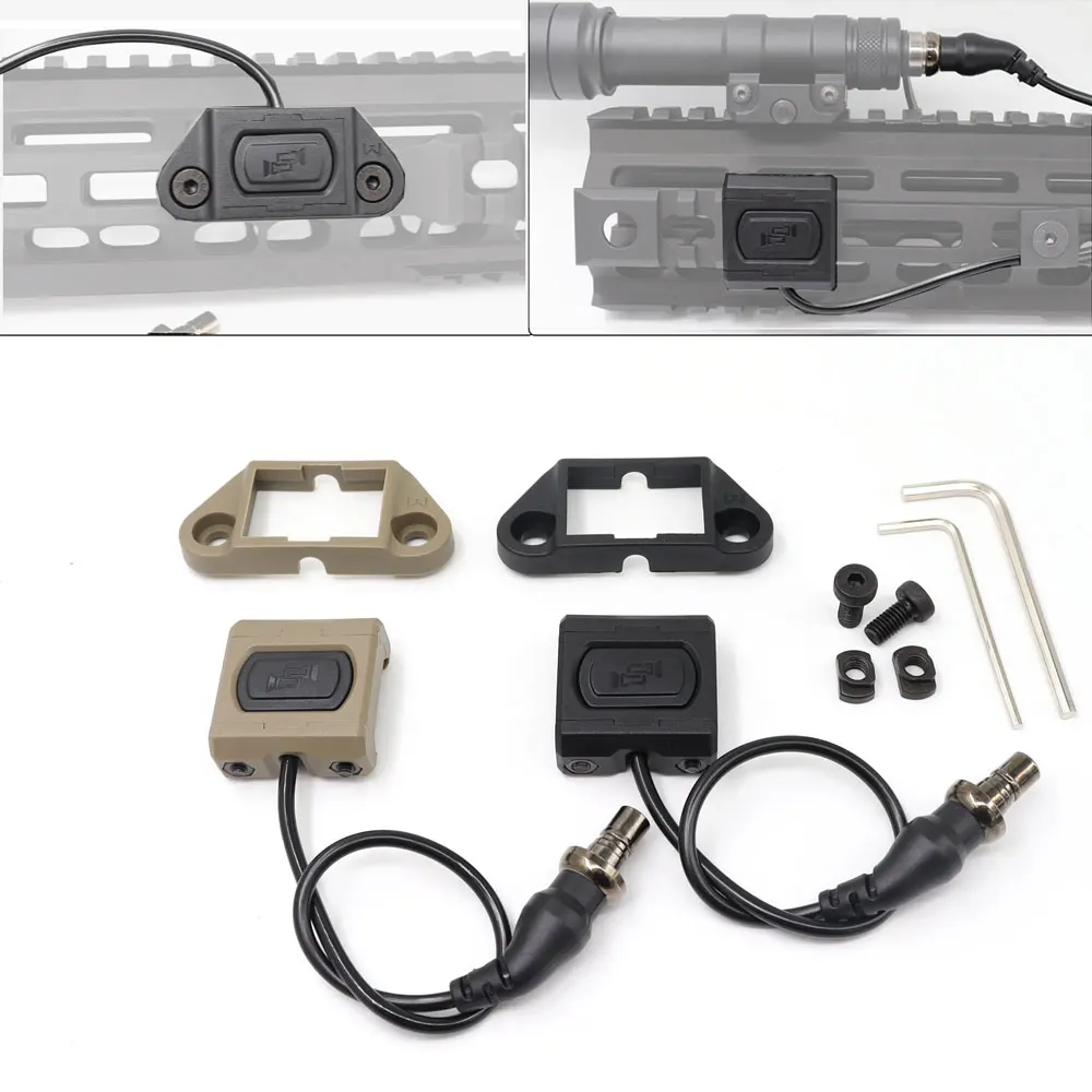 Sotac Tactical Modbutton Pressure Remote Switch Mlok Keymod 20mm Rail ...