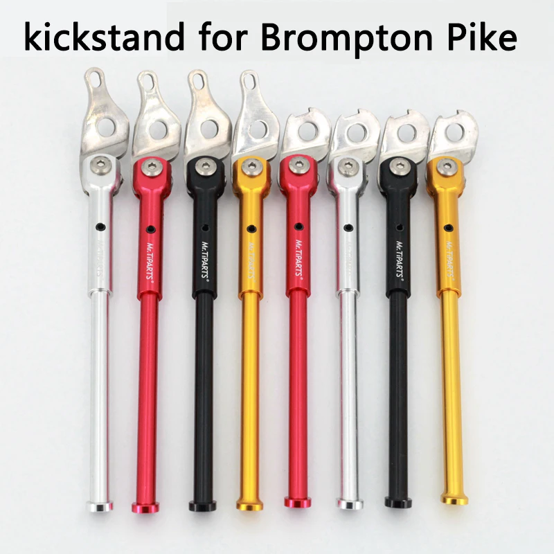 Mr.TiPARTS Folding Bike Kickstand For Brompton Side Stand 16 Inch 349 ...