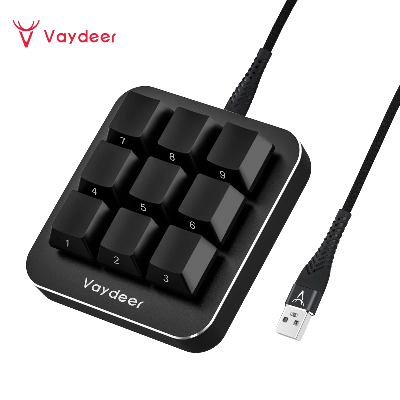 Mechanical One Hand Keyboard Multifunctional With 9 Fully Programmable ...
