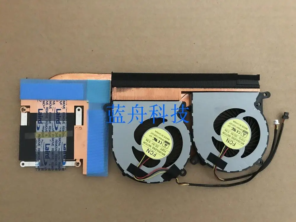 Laptop Heatsink For CLEVO P650 T5 6 31 P6502 G02 New and Original|Fans ...