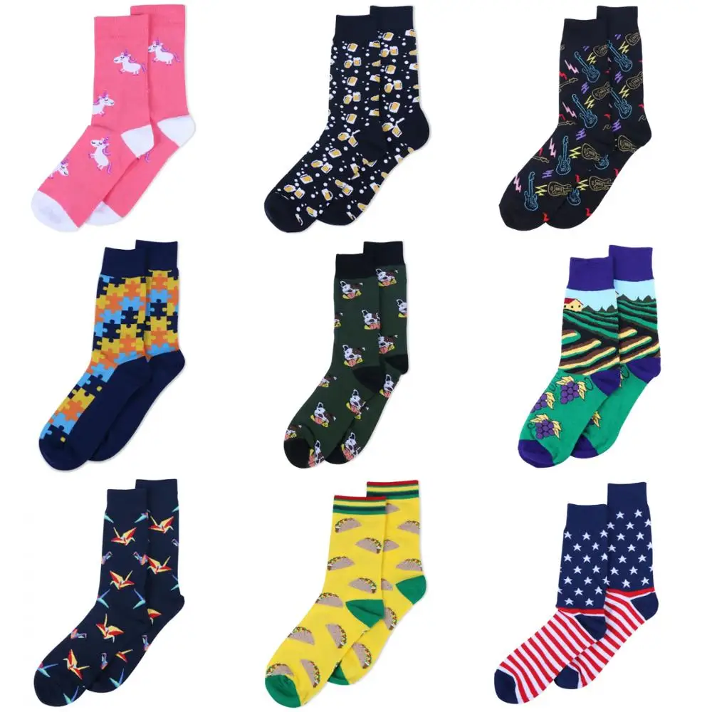 Calcetines bonitos para Mujeres Hombres manzana piña plátano sandía ...