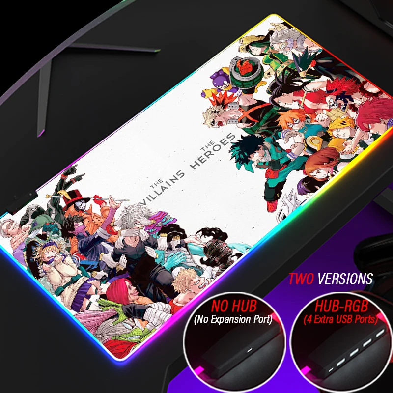 Custom-Izuku-HUB-Mouse-Pad-Personalized-4-Port-USB-Gaming-Mousepad ...