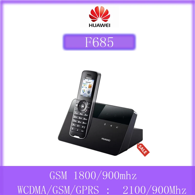 Huawei F688 20 f685 gsm & wcdma dect telefone/telefone sem fio/fwp/fixo ...
