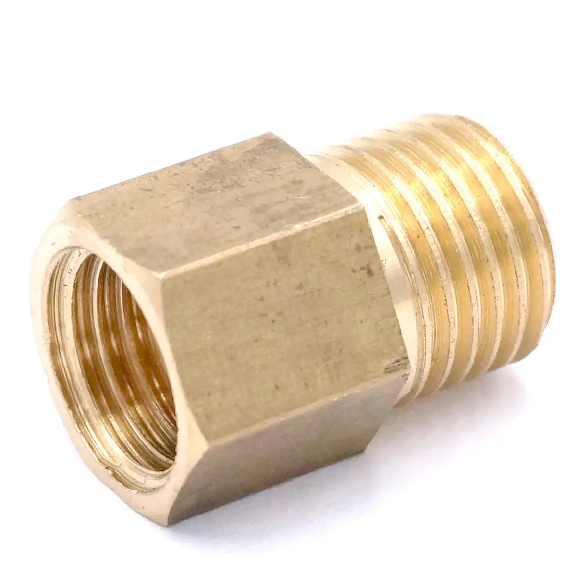 Brass-Reducer-Hex-Head-M12x1-5mm-Female-to-1-4-BSP-Male-Thread-Reducing ...