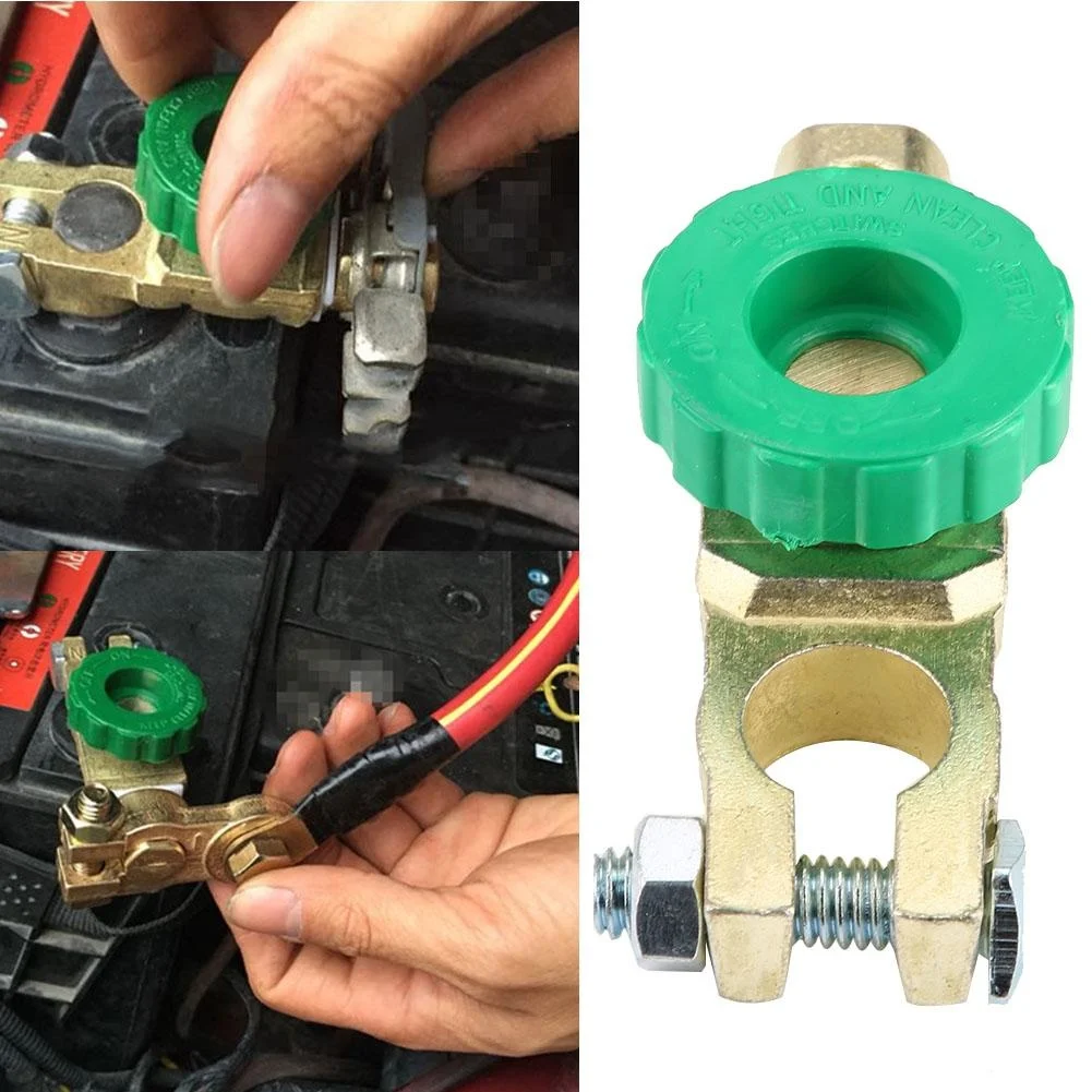 12V Universal Car Truck Battery Link Terminal Cut-off Switch Disconnect ...