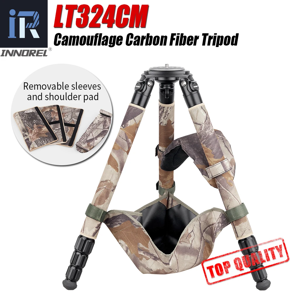 LT324CM-Camouflage-Carbon-Fiber-Professional-Tripod-with-Bowl-for-Canon ...