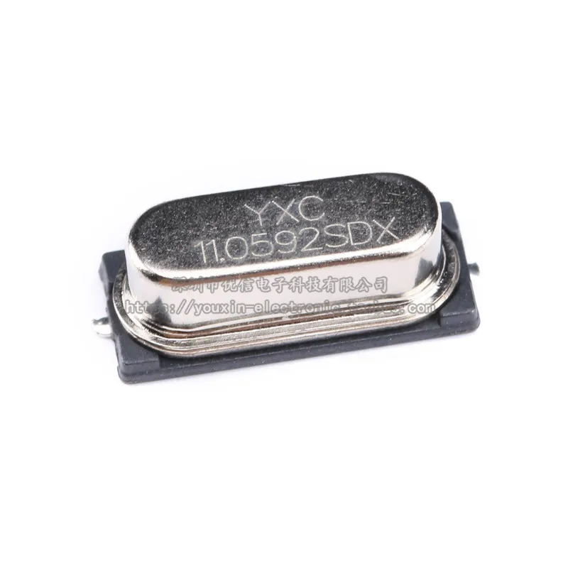 Resonador de cuarzo con cristales SMD de 10 unids/lote, Kit de oscilador de cristal Original, 2 ...