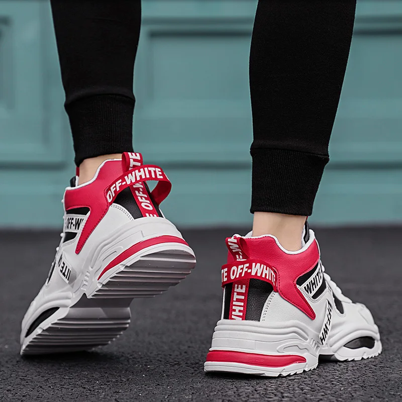 New-style-men-s-shoes-individual-color-matching-casual-board-shoes-high ...