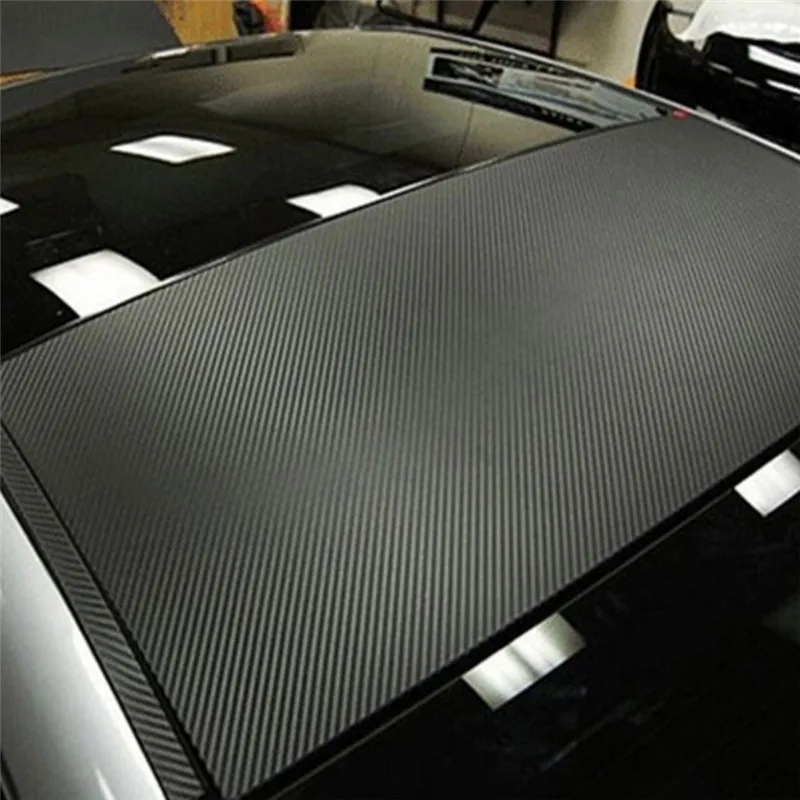127cm*30cm Car Decoration Full car cover stickers 3D Carbon Fiber Car ...