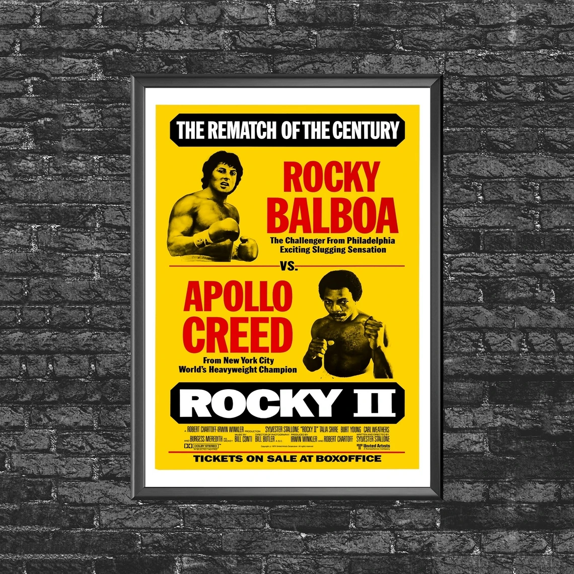 Rocky Ii Poster
