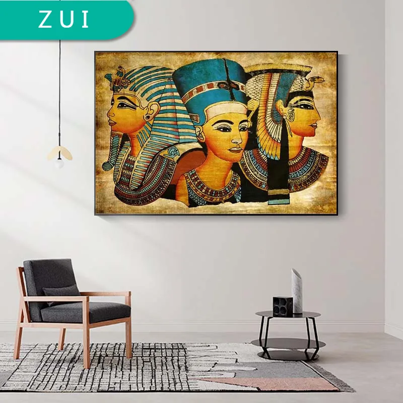 Ancient-Egypt-Wall-Posters-And-Prints-Protrait-of-Mysterious-Cleopatra ...