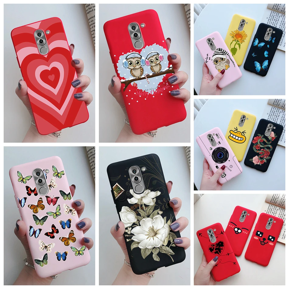 Couple-Love-Heart-Case-For-Huawei-Honor-6X-BLL-L22-BLN-L21-Soft ...
