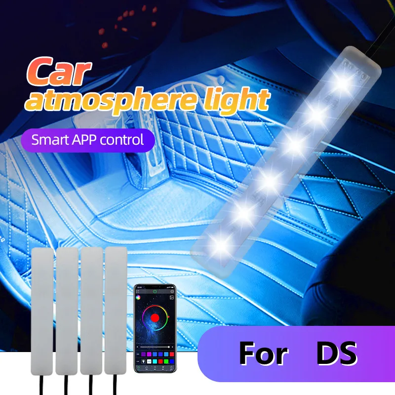 Lumi-re-d-corative-LED-RGB-pour-int-rieur-de-voiture-pour-DS-SPIRIT-DS3 ...