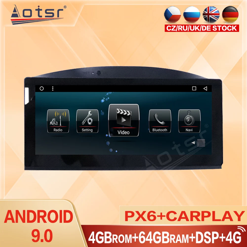 Reproductor Multimedia de vídeo y DVD para Volvo S80, unidad principal de navegación GPS con ...