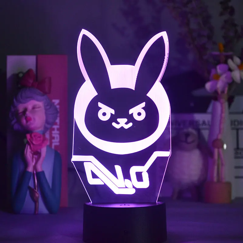 Gaming Room Decoration | Figures Dva Overwatch | Table Art Decoration ...