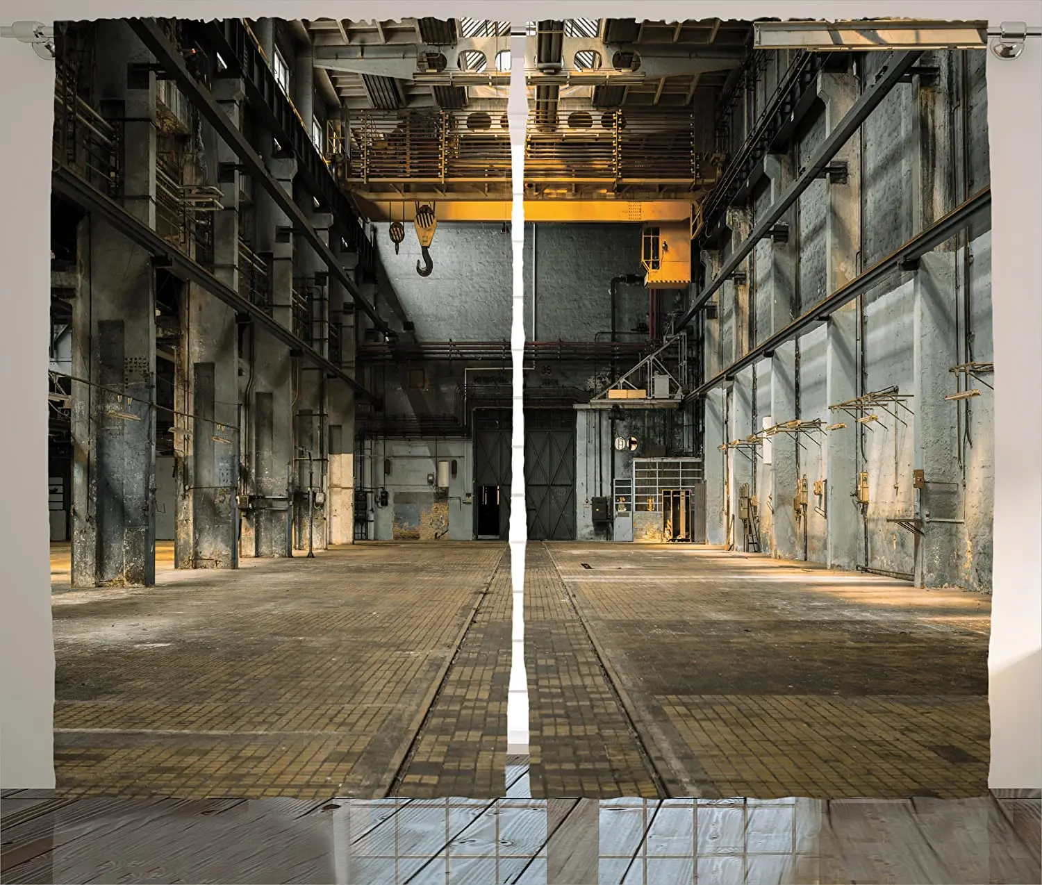 Old Factory Building Interior