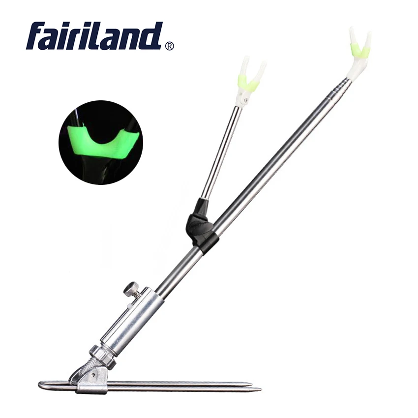 Telescopic Fishing Rods Holder Fishing Equipment Folding Stainless ...