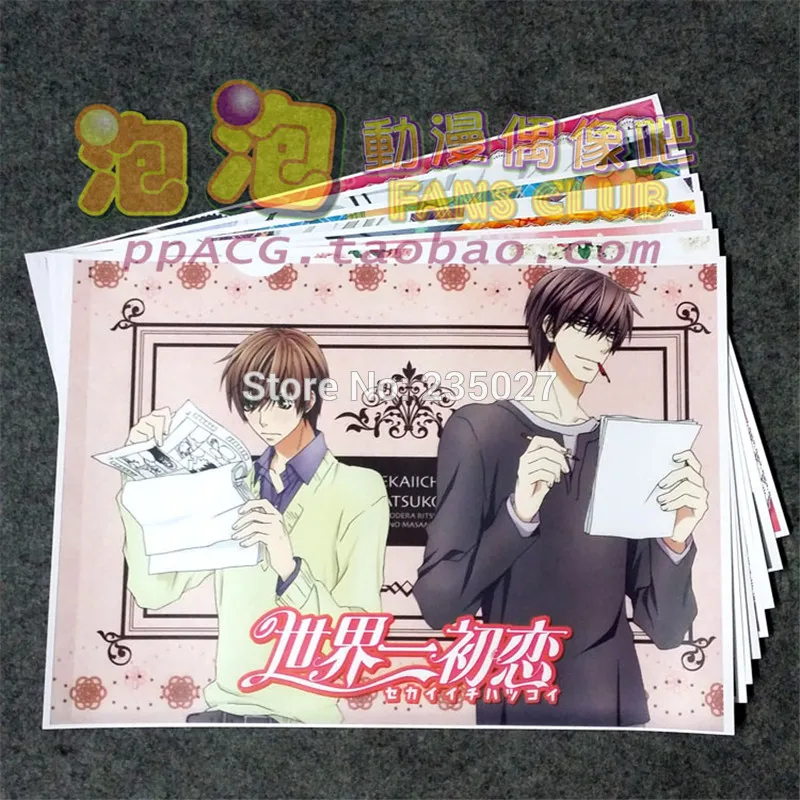 Sekai Ichi Hatsukoi Takano And Ritsu