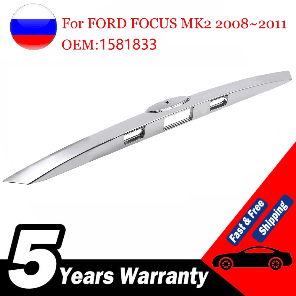 1581833-NEW-1PCS-Chrome-Silver-Rear-Tailgate-Boot-Liftgate-Strip-Handle ...