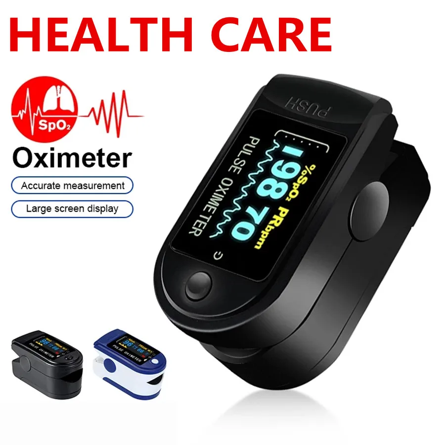 Finger-Pulse-Oximeter-Clip-Heartbeat-Fingertip-Oximetro-Portable-Heart ...