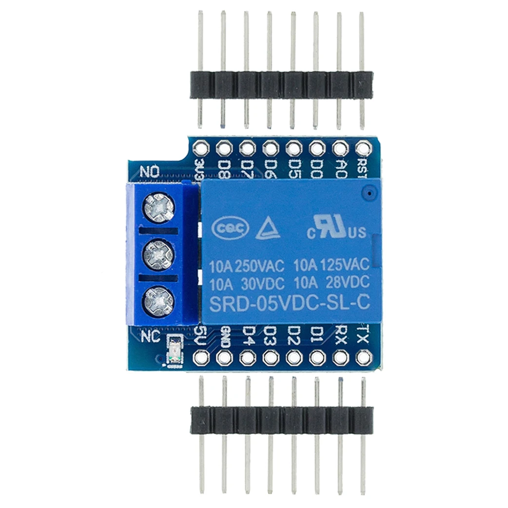 1Set One Channel Wemos D1 Mini Relay Shield Wemos D1 Mini Relay Module ...