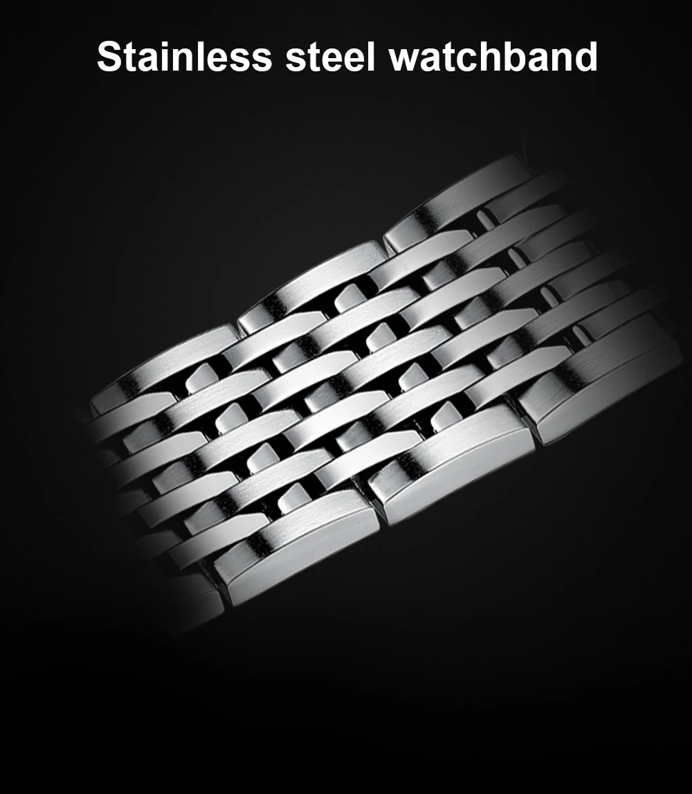 Wristwatches Luobin Automatic Watch Men's Mechanical Wristwatch Fashion ...