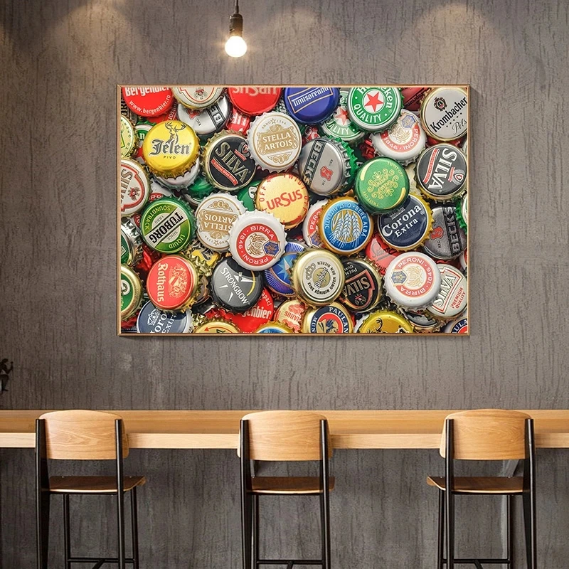 Beer Can Wall Art