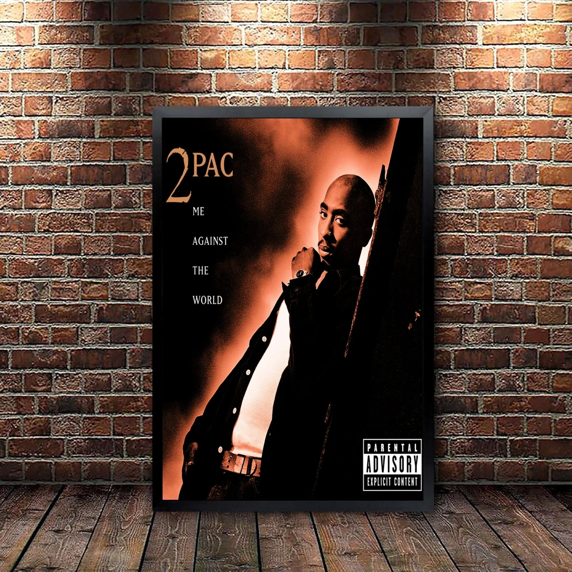 2pac Me Against The World Poster