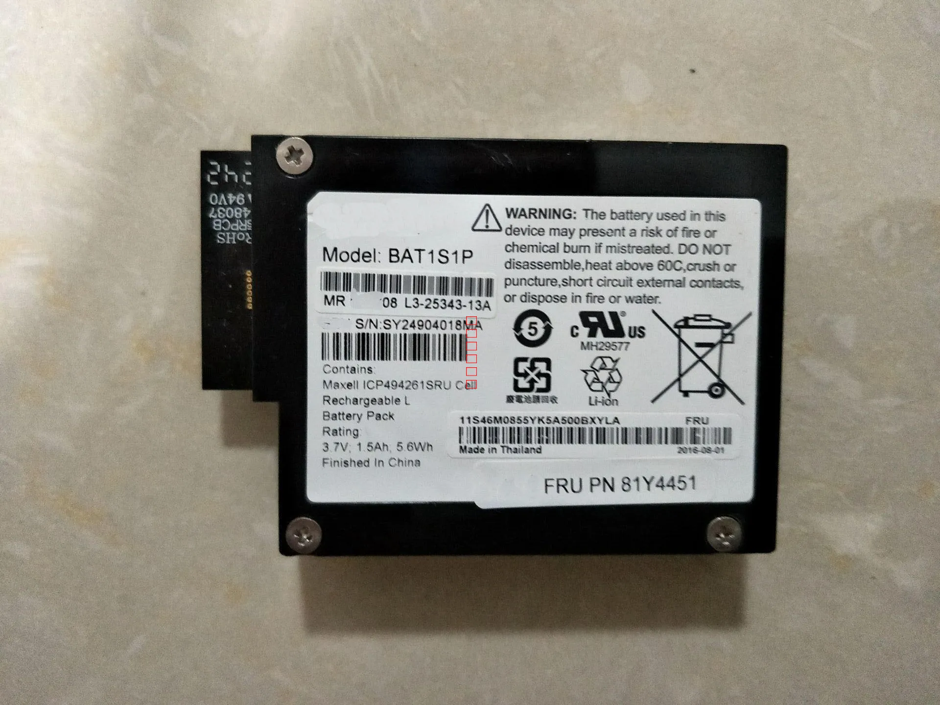 2021NEW 81Y4451 FOR Battery M5015 M5025 M5014 81Y4419 BAT1S1P|battery ...