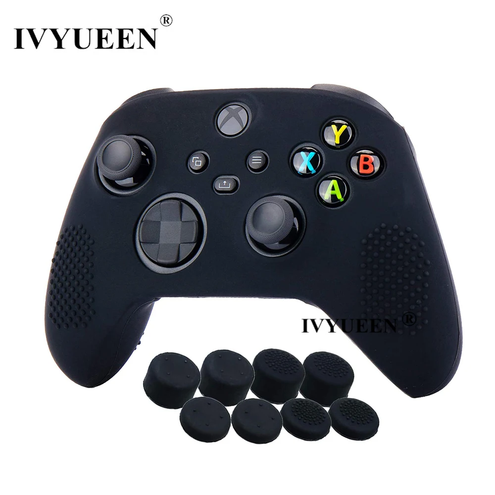 Ivyueen anti derrapante pele protetora para xbox série x s controlador ...