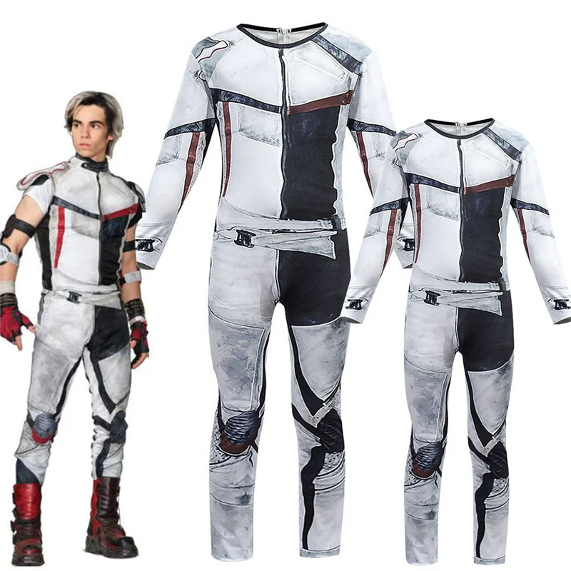 Halloween Costumes For Men Adult Kids Cosplay Descendants 3 Jay Carlos ...