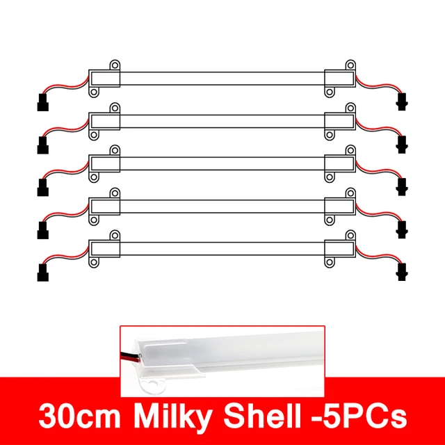 LED Tube Light 220V High Brightness 2835 30cm 50cm 72LEDs LED Bar ...