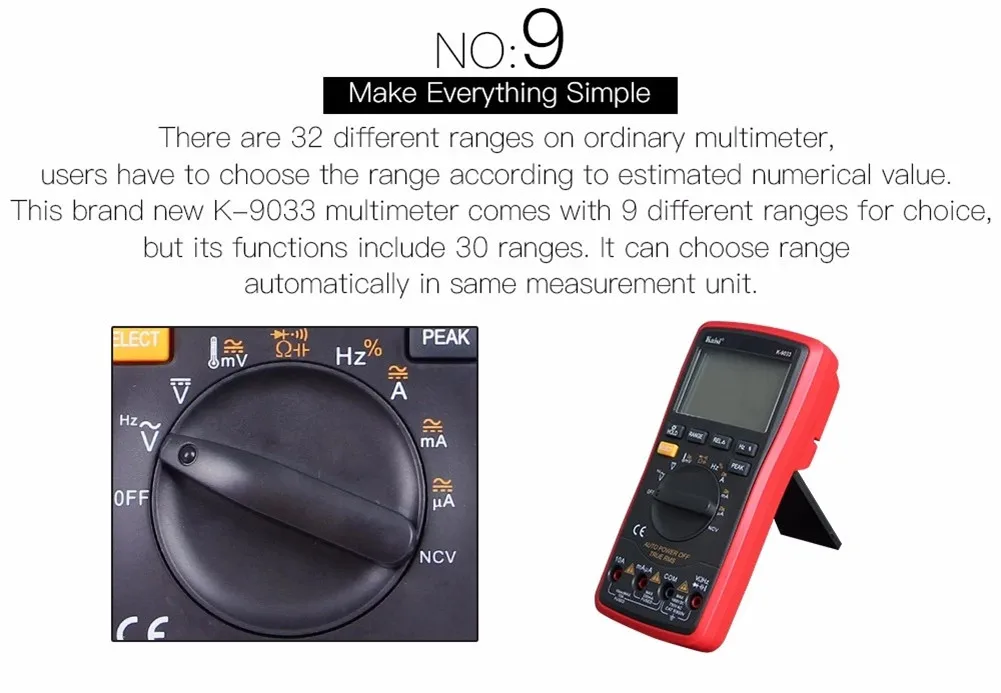 Kaisi K-890/k-9033 Household Automatic Range High-precision Digital ...