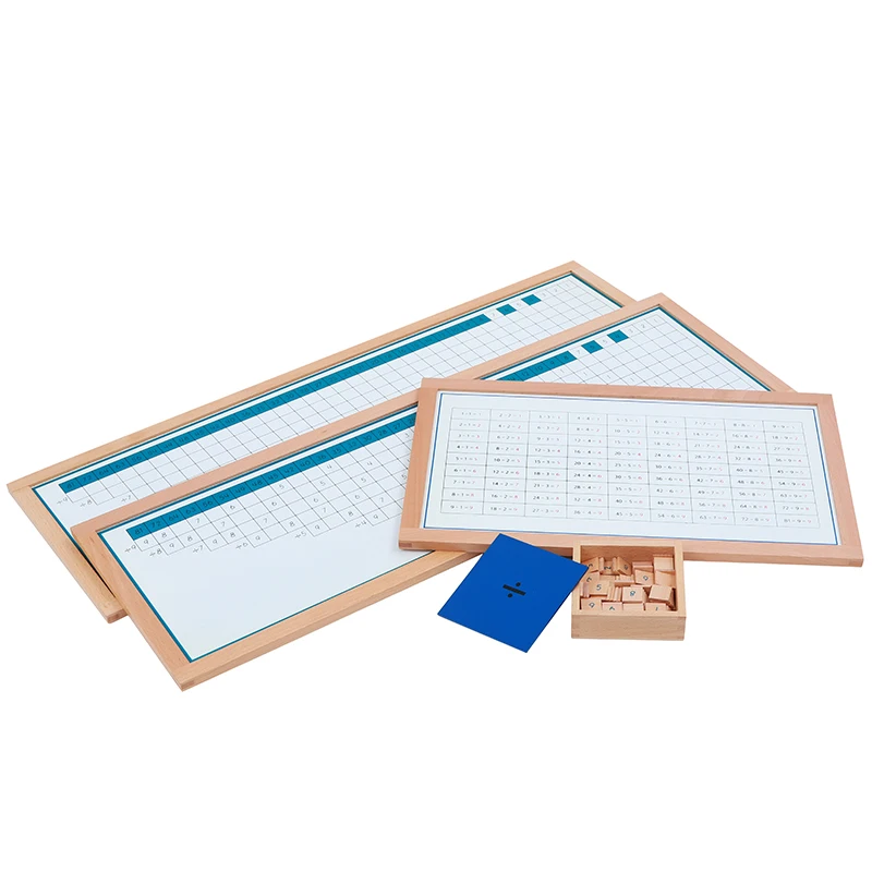 Division Chart Montessori