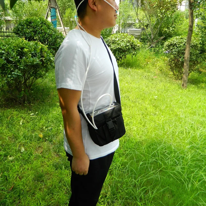 Mini Oxygen Inhaler 24hours Continuous O2 Machine Inbuilt 8 Hours ...