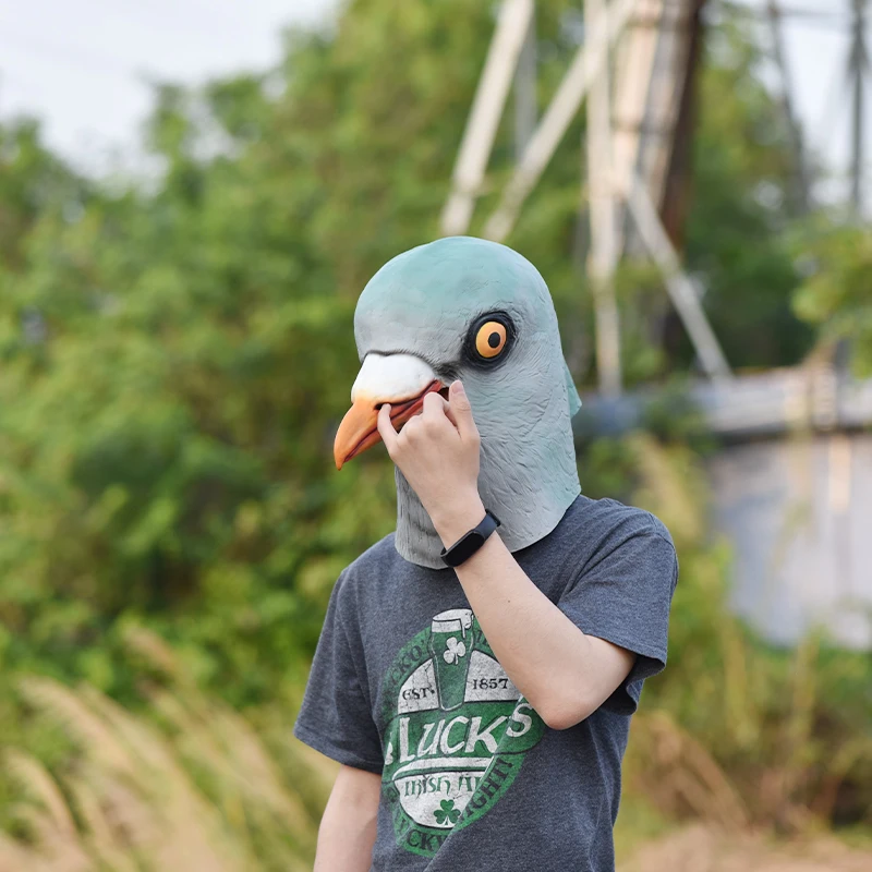 Pigeon Head Mask